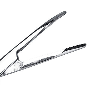 Pet Dog Cat Ear Hair Tweezers, Professional Stainless Steel Dogs Ear Hair Cleaning Clamp Ear Hair Remover Dog Grooming Tools Pet Dog Trimmer Accessories (Big)