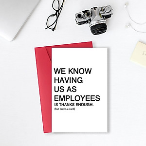 Happy Boss Day Card for Him,Funny Boss Lady Gifts for Women,Boss Day Gifts for Boss,Thank You Boss Card, Boss Leaving Card,