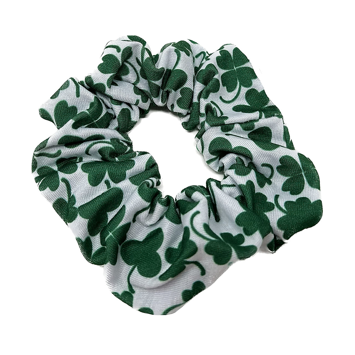 Shimmer Anna Shine St. Patricks Day Headbands and Scrunchie for Women and Girls (St Patricks Green Clover Shamrock)