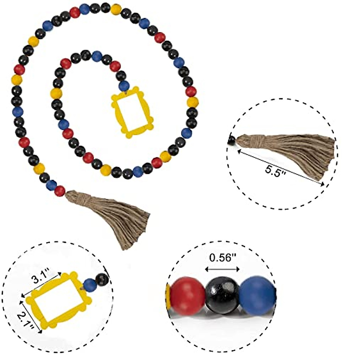 9 Pieces Friends Tiered Tray Decor Set Friends TV Show Gift Wooden Rustic Modern Decor Items Friends TV Show Merchandise Friends Theme Mini Wooden Signs for Kitchen Table Decoration