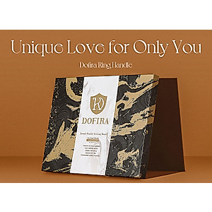 Dofira Italian Olive Wood Round Cutting Board with Ring Handle, Decorative Wooden Serving Board for Kitchen, Reversible Charcuterie Platter for Cheese, Pizza, Bread, Meat, Fruits, 17x12in [Gift Box]