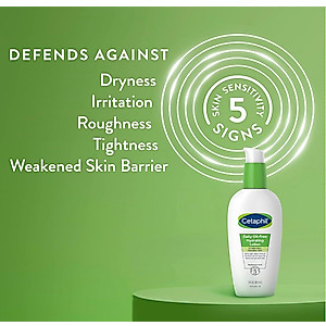 Cetaphil Bundle - Daily Facial Cleanser for Sensitive, Combination to Oily Skin NEW 20 oz and Daily Hydrating Lotion For Face, With Hyaluronic Acid, 3 oz, Mother's Day Gifts