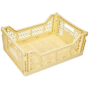 HAY Colour Crate M 507673 Transport Box Height 14.5 cm Depth 30 cm Length 40 cm Yellow