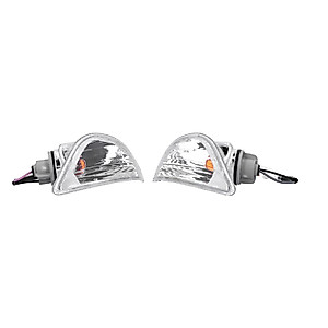 XTevu Motorcycle rear indicators, Rear Indicator Lights, Rear turn signals, Compatible with Vespa LX 50/125/150 2-Takt and 4-Takt LXV (All Years)