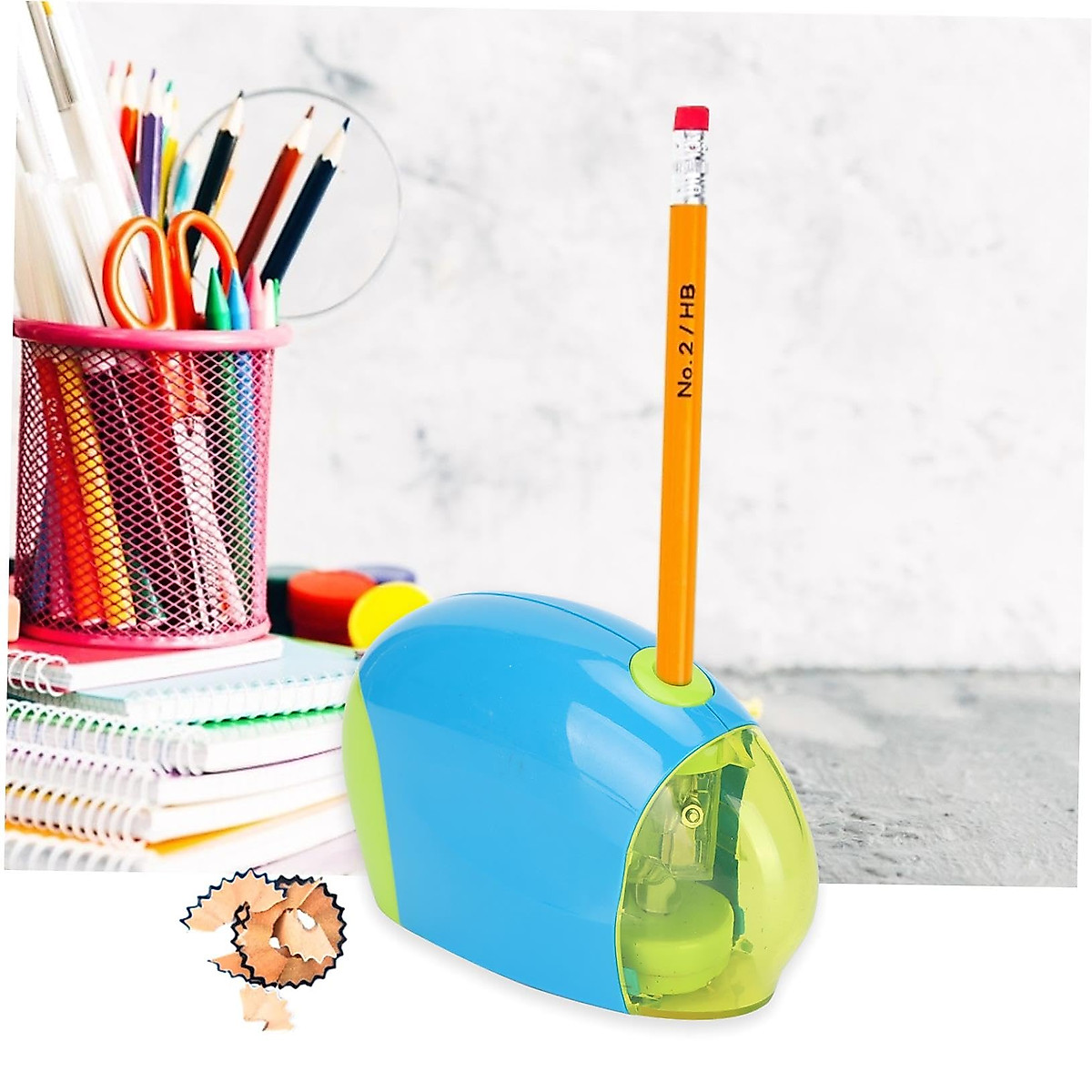[New] Electric Pencil Sharpener Fast Sharpen Automatic for - for Primary - Efficient Quiet and Safe - Perfect for Pencil Box