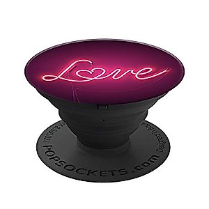 PopSockets: Collapsible Grip and Stand for Phones and Tablets - Love Sign