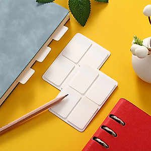 Sticky Index Tabs Page Marker Pop-up Page Flags Sticky Notes Tabs 1.6 x 1 Inch, White (400 Pieces)