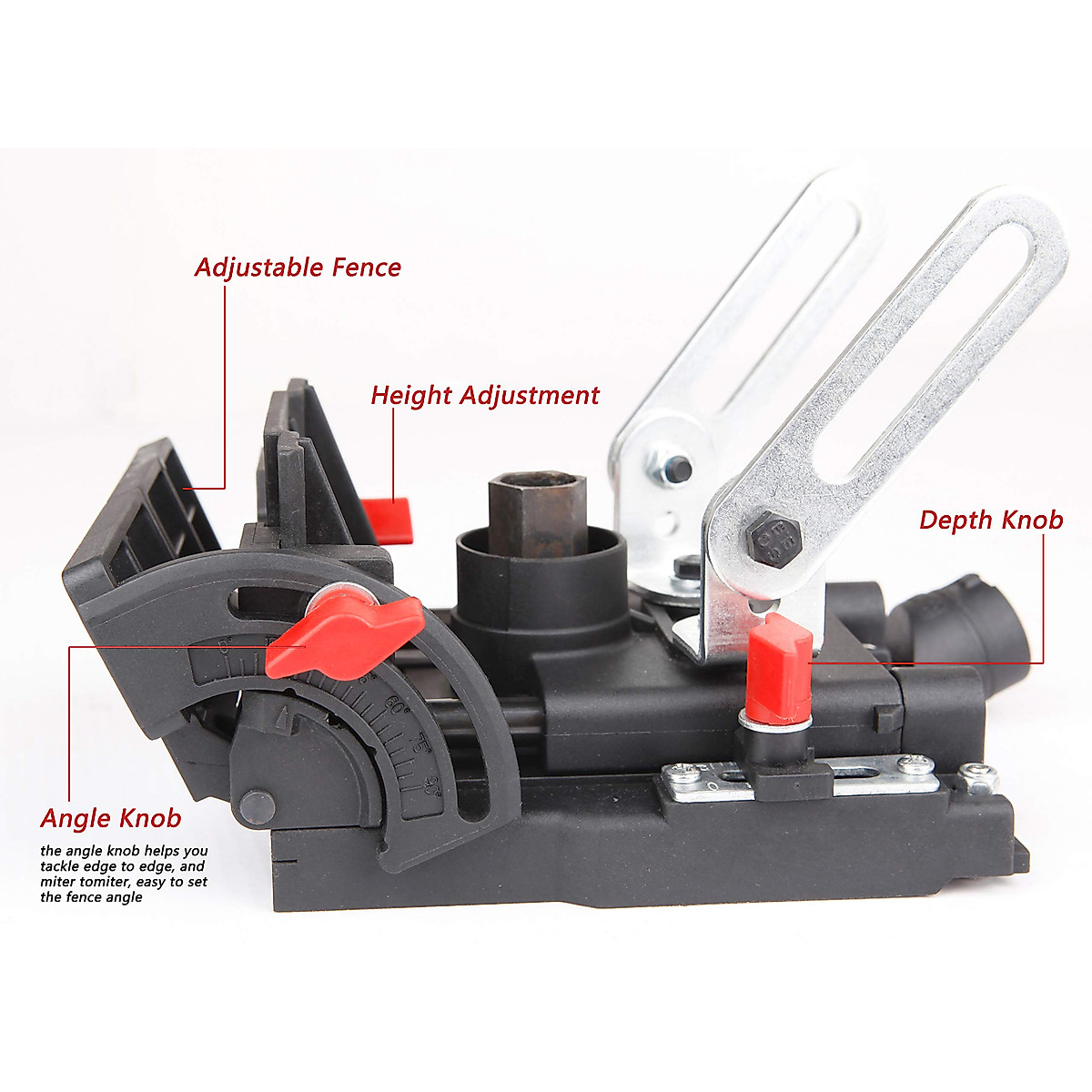 Dastool Biscuit Plate Joiner kit Accessories with 1x4" Blade,Adjustable Angle