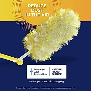 Swiffer Pet Heavy Duty Dusters Refills, Multisurface 360 Dusters with Febreze Odor Defense, 11 Count