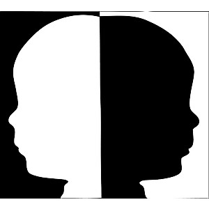 Hygloss Products Black Silhouette Paper – Tracing Portrait Drawing Crafts Paper - 8-1/2 x 11 Inch, 25 Sheets