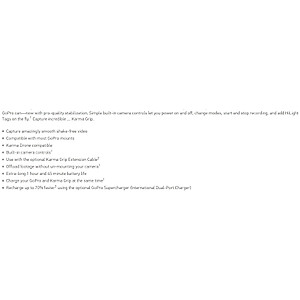 GoPro Karma Grip - Black (Official GoPro Accessory)