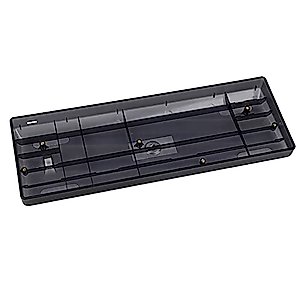 Kingjinglo Mini Keyboard GH60 Color Plastic Case for 60% Mechanical Gaming Keyboard Faceu 60 Plastic Shell Compatible Poker2 Pok3r Faceu 60 Plastic Shell