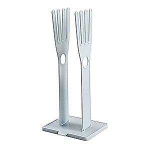 Kitchen Glove Stand Holder Rubber Glove Drying Dryer Rack Kitchen Sink Accessories Towel Storage Holders, Glove Drain Rack Holder Plastic Sink Stand Towel Storage Multi Use Tool, Pink