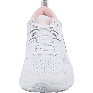 Nike Women's Low-Top Sneakers, White Pink Glaze Light Soft Pi, 8.5 US