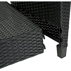 Cosco Outdoor Living 88529BGYE Malmo Patio Set, Black