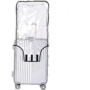 Joyden DUXAA Luggage Protector Suitcase Cover Clear PVC Suitcase Cover Protectors Luggage Cover Waterproof for Wheeled Suitcase Fits Most 20" 22" 24" 26" 28" 30" (28 In)