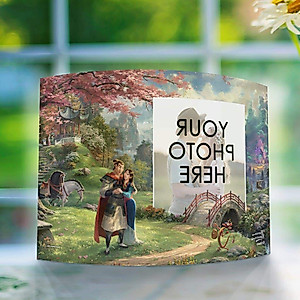 Disney – Mulan – Blossoms of Love – Photo Upload Personalized – Curved Acrylic Print – Thomas Kinkade Studios