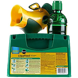 Miracle-Gro 1016111 LiquaFeed Advance Starter Kit with Garden Feeder (6 Pack), 16 oz