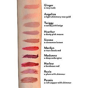 Stay Put Matte Lip Cream | Kiss-Proof/Mask-Proof Matte Lipstick - a dusty pink mauve [Heather]