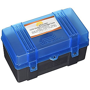 Plano 50 Round Rifle Ammo Case with Slip Cover, Large