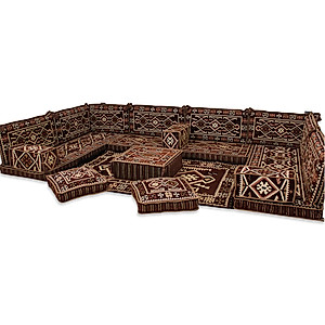 Arabic U Shaped Floor Sofa,Arabic Floor Seating,Arabic Floor Sofa,Arabic Majlis Sofa,Arabic Couches,Floor Seating Sofa MA 41 (High Quality FOAM)