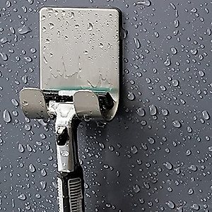 Set of 3 New Self-Adhesive Practical Stainless Steel Hook Storage Wall Door Mobile Phone Holder Hook for Wall Hook Suspension Bracket Household