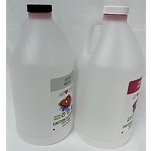 ArtResin - Epoxy Resin - Clear - Non-Toxic - 1 gal (0.5 gal Resin + 0.5 gal Hardener) (3.78L)