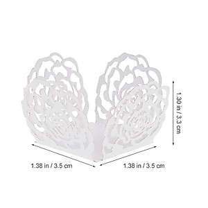 Kichvoe Gift Wrapping Paper Chocolate Packing Paper 100pcs Candy Cups Truffle Wrapper Muffin Liner Flared Paper Baking Cup Cupcake Case Tray for Bridal Shower Birthday Wedding Wedding Decor