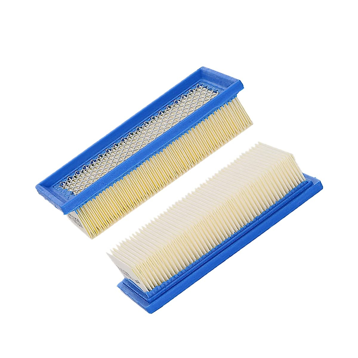 Kvjicdo 691643 Air Fil-ter Compatible with B&S 176400 19B400 19E400 192400 196400 226400 Ge-nerac 0691643, 1691643, 691643 and JD AM34093 (2 Pack)