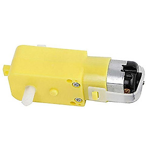 Gump's grocery 2PCS Gear Motor for Arduino Intelligent Car Gear Motor TT Motor Robot DC 3V-6V 1:48