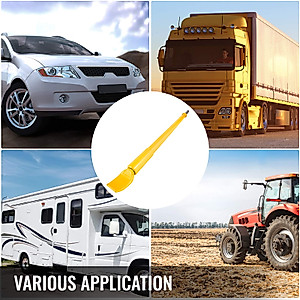 VEVOR Tire Slide Hammer Cast-Steel Bead Breaker Slide Hammer 1.5-Inch Diameter Tire Bead Breaker Slide Hammer 50-Inch Length Tire Breaker Bar Yellow, Heavy Duty Bead Breaker, for Car Truck Trailer