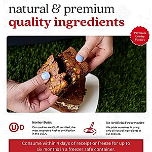 David's Cookies Fresh-Baked and Gourmet Assorted Cookies and Brownies Party Pack | Great for Sharing While Watching The Superbowl - Gourmet Food Gift Basket For Everyone - 5Lbs