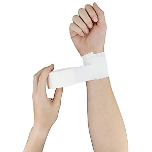 Mondo Medical Kinesiology Tape Uncut 1.5in x 45ft Rolls 3-Pack - White Athletic Tape for Skin Muscle Sports Body Tape