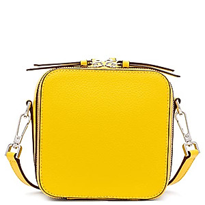 Calvin Klein Argo Organizational Cube Crossbody, Daffodil