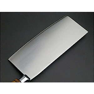 HONMAMON Chinese Cleaver 205mm, Blade Edge : Hagane, Between Stainless Steel, Double Bevel