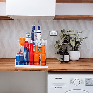 Under Sink Organizers and Storage - Under Sliding Cabinet Basket Organizer Drawer - Makeup Organizer - Kitchen Sink Organizer - Bathroom Organizer - Pull Out Cabinet Organizer (WHİTE)