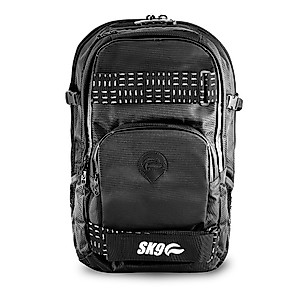 Skunk Nomad Skaters Backpack - Smell Proof - Water Proof - With Combination Lock (Black)