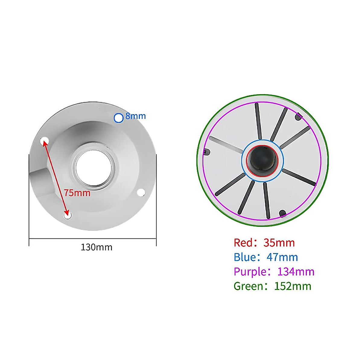 compcctv Security Camera Mount Bracket, Dome Camera Mount Universal Camera Wall Mounting Bracket for CCTV Security Camera/IP Camera, J Type (15.7-23.6 inch)