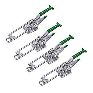 2000lbs Toggle Clamp 431,Heavy Duty Toggle Latch Clamp for Tire Carrier Latch,Quick Release Latch,Cam Lever Clamp.Adjustable Latch for Lid Latch,Cam Clamp Latch,Pull Latch & Draw Latch Hardware-XGDDEG
