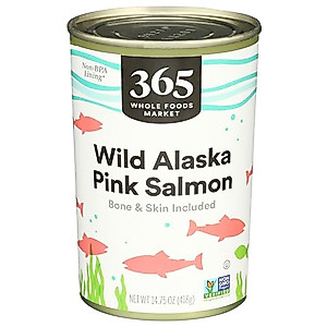 365 by Whole Foods Market, Wild Alaskan Pink Salmon, 14.75 Ounce