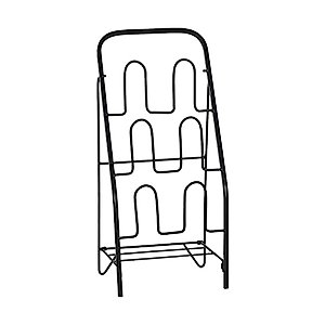 ZBOYZ Shoe Rack Entrance Freestanding Multi-Functional 3-Story Metal Suitable for Flat Shoes and Slippers Shoe Organizer
