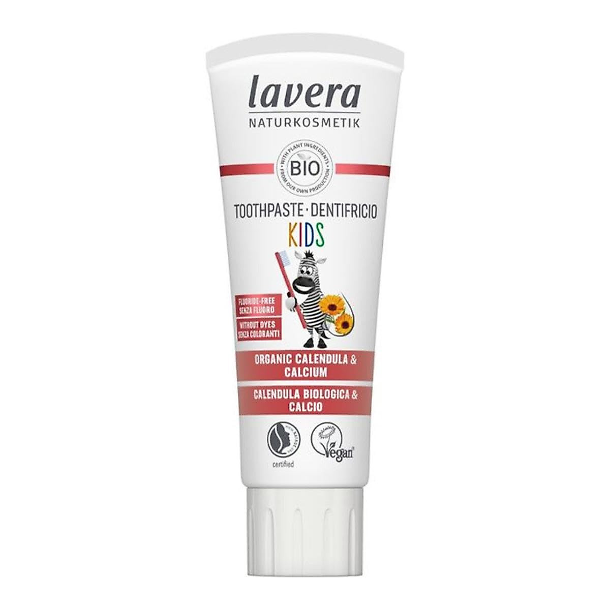 LAVERA Fluoride Free Kids Toothpaste, 75 ML