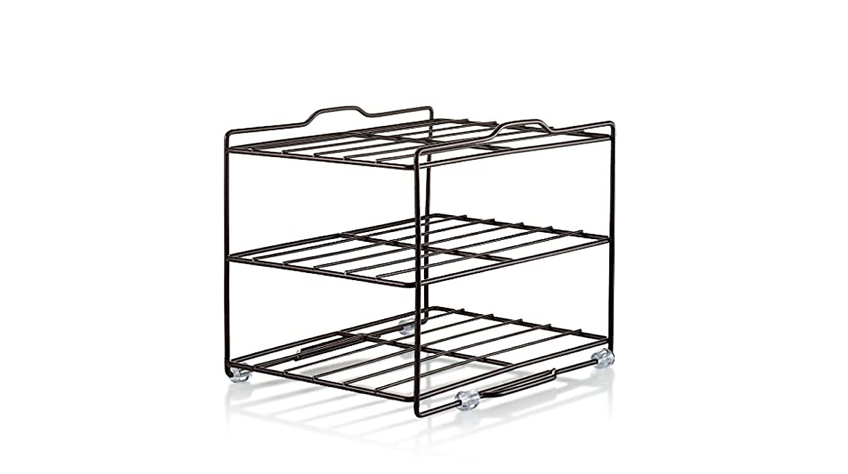 Kitchen Wrap & Foil Organizer Rack - Cabinet & Pantry Storage
