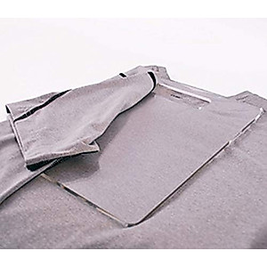 NAHANCO FB1304 Clear Acrylic Shirt Folding Board, 9 1/2” x 14", Pack of 1