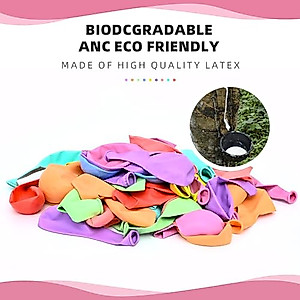 TILBLKUP 100 PCS Party Balloons 12 Inch Balloons Assorted Colors, Latex Balloons for Party Birthday Decorations Baby Shower Wedding Anniversary