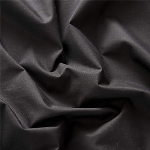 Holawakaka King Waterproof Mattress Encasement Protector Black Fitted Sheet Breathable Bed Mattress Pad Cover, 14" Deep Pocket (Black, King)