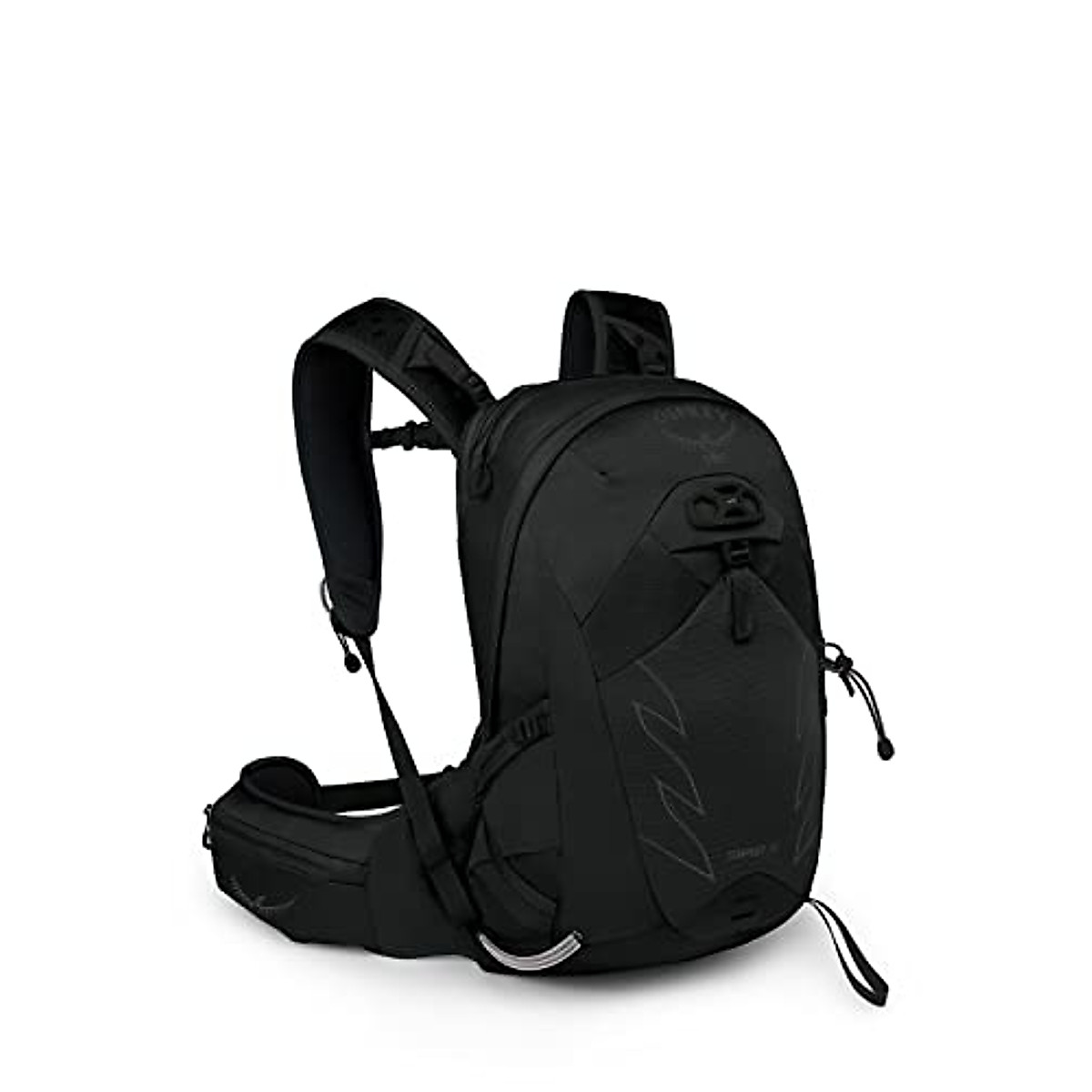Osprey Tempest 20L Women's Hiking Backpack with Hipbelt, Stealth Black, WXS/S, Extended Fit