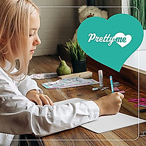 DIY Journal Kit for Girls - Great Gift for 8-14 Year Old Girl - Cool Birthday Easter Gifts Ideas for Teens - Fun, Cute Art & Crafts Kits for Tween Teenage Kids - Scrapbook & Diary Supplies Toy Set