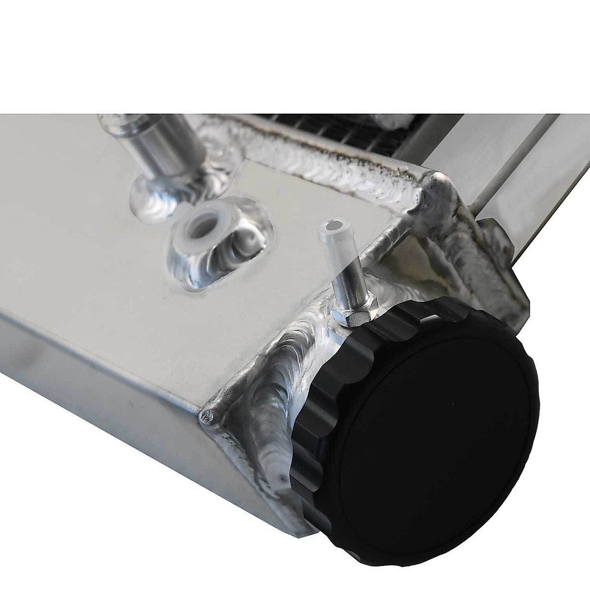 Cubauto All Aluminum Radiator Fan for 1967-1972 70 Chevy Gmc Blazer C/K Series C10 C20 C30 K10 K20 K25 Pickup Trucks Suburban Van 3 Row Core Radiator with Shroud Fan Relay