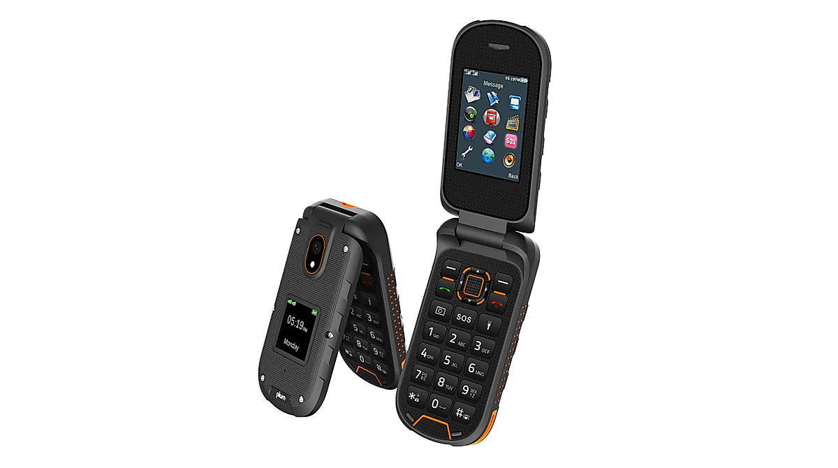 Plum RAM Plus 4G Volte Unlocked Rugged Flip Phone 2022 Model ATT ...